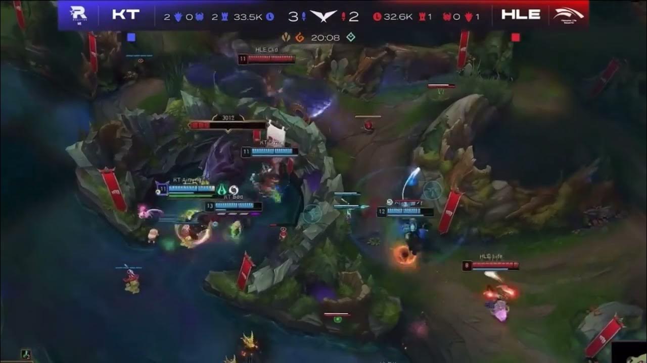 lck揭幕战kt2-1战胜hle第三局，aming月男超神发挥腐乳viper！【Fuker解说】 - YouTube