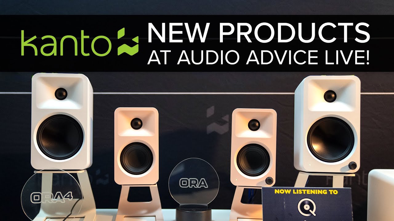 NEW Kanto REN & Kanto ORA 4 at Audio Advice Live 2024! New Speakers COMING SOON! - YouTube