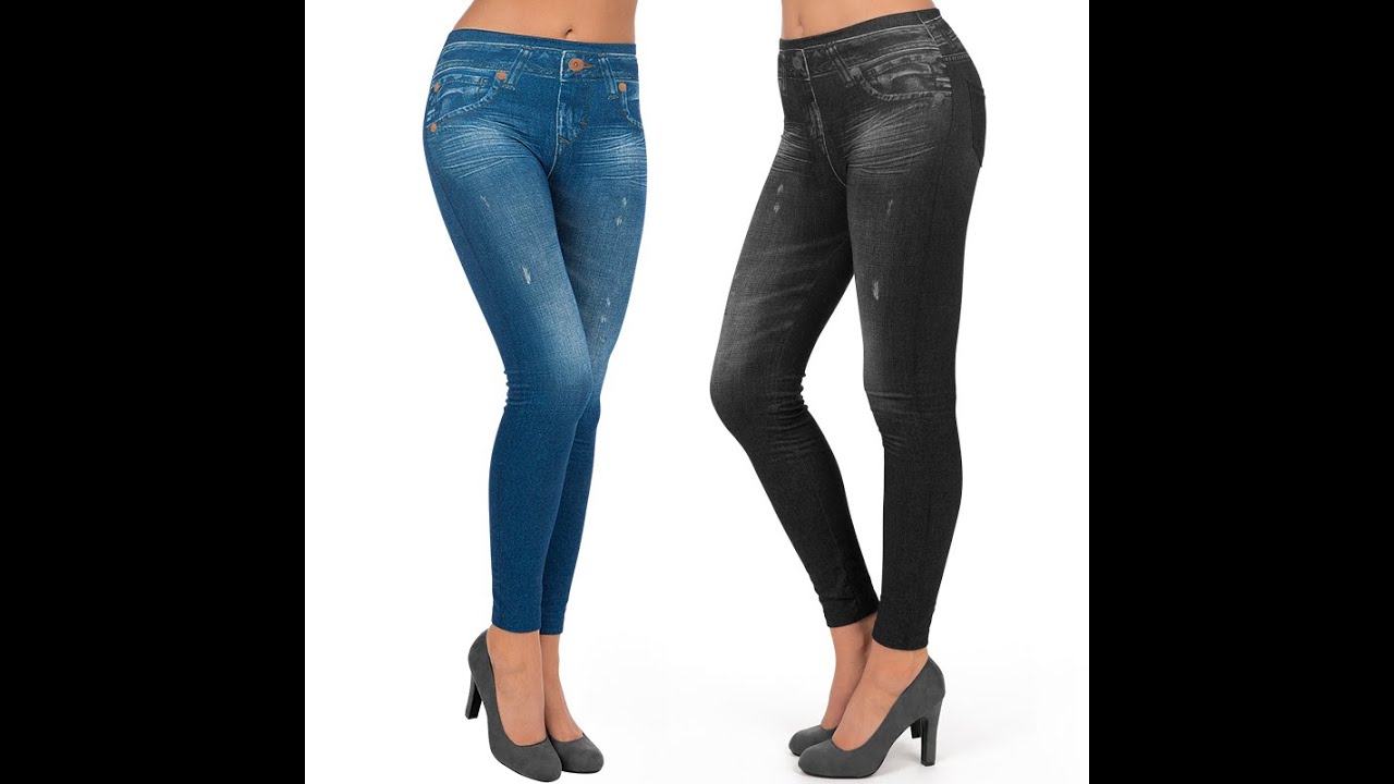 SLIMmaxx Jeans-Leggings 2er-Set in Schwarz und Blau | maxx-world.de ...