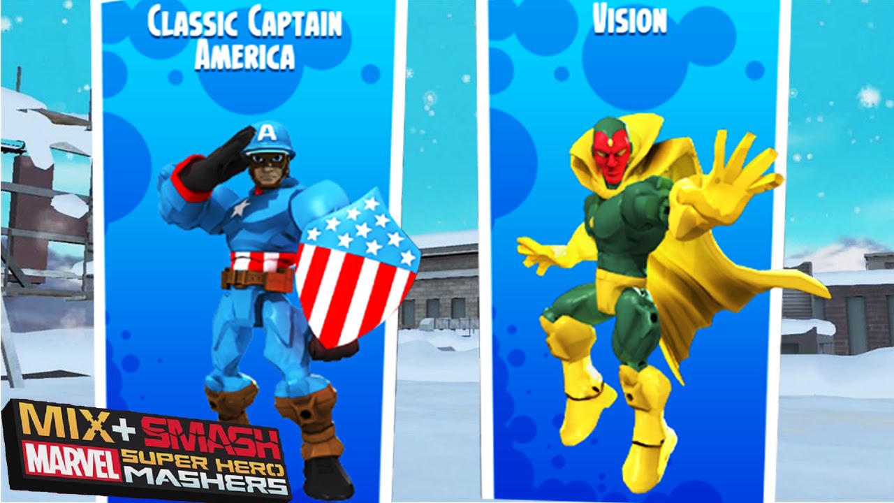 Mix+Smash Marvel Super Hero Mashers - Classic Cpatain America MIX ...
