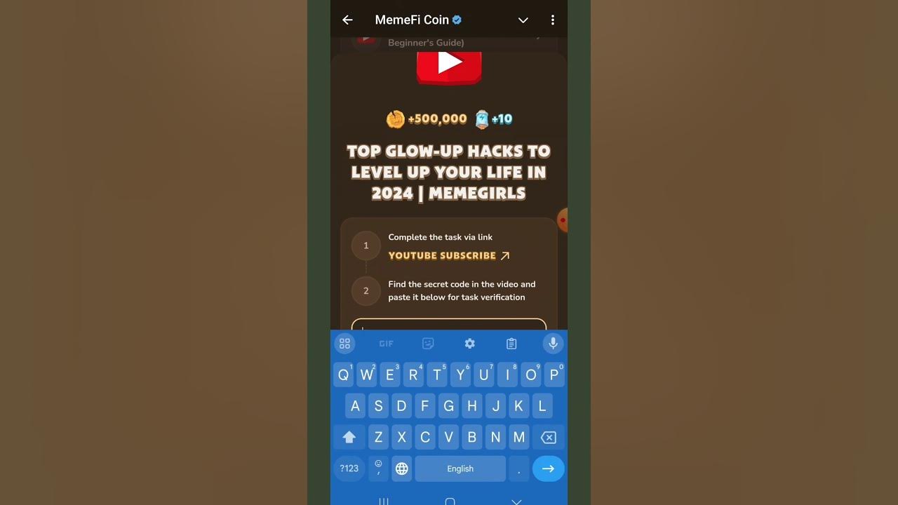 Top Glow-Up Hacks to Level Up Your Life in 2024 | MemeGirls | MemeFi Code | - YouTube