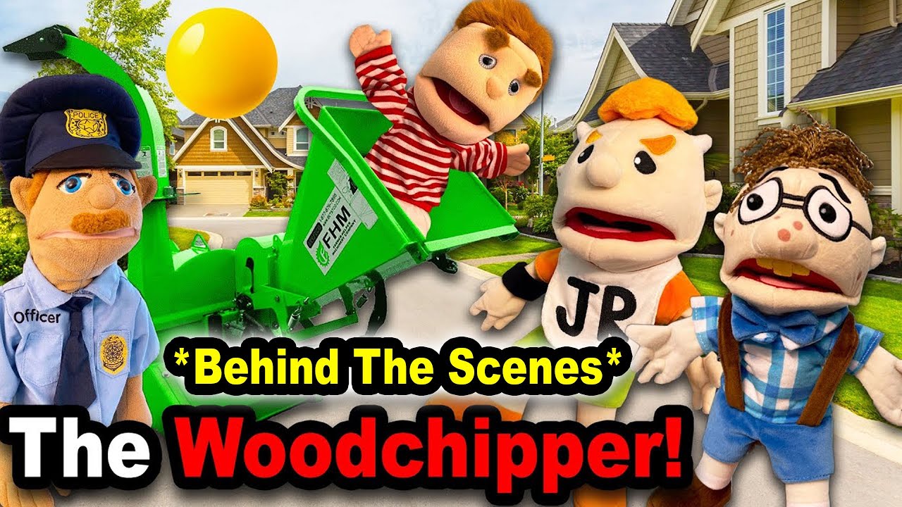 SML MOVIE: THE WOODCHIPPER! *BTS* - YouTube