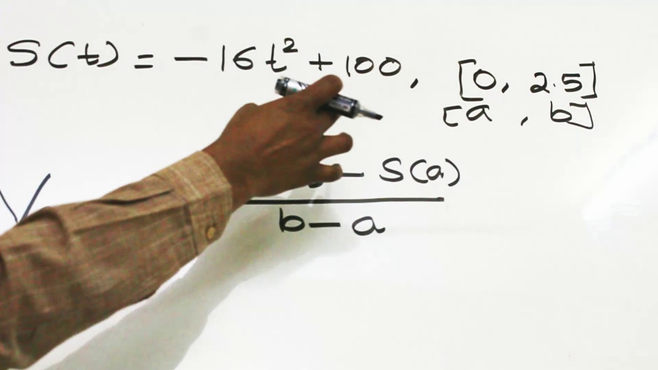 Application of Mean Value Theorem - YouTube