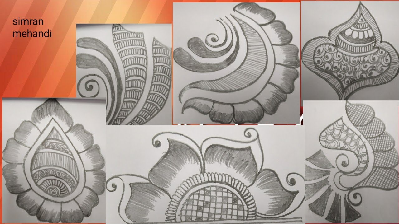 Mehandi Classes Day-12||Mehandi Basic Design's For Beginner's 😍 - YouTube