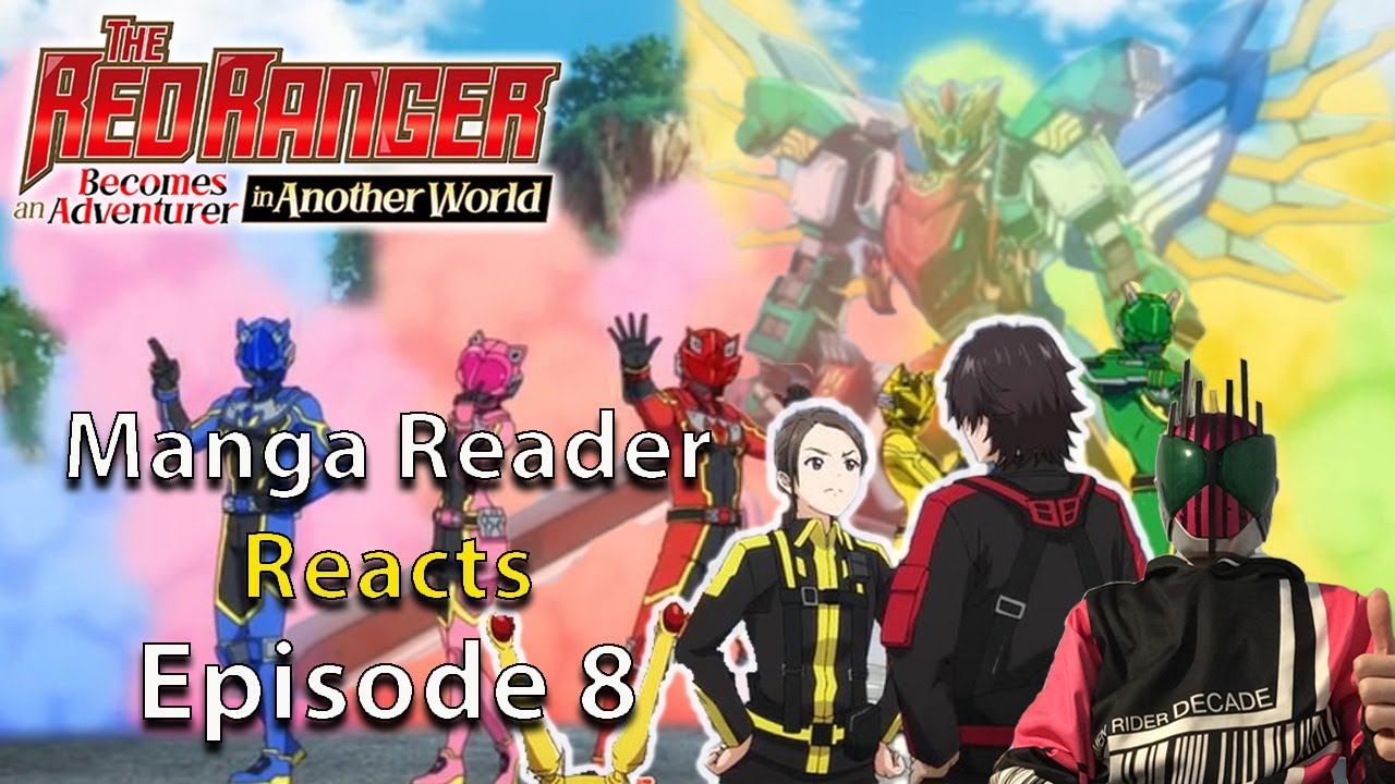 A KIZUNA 5 EPISODE (+ Go Busters)// Manga Reader Reacts Red Ranger ...