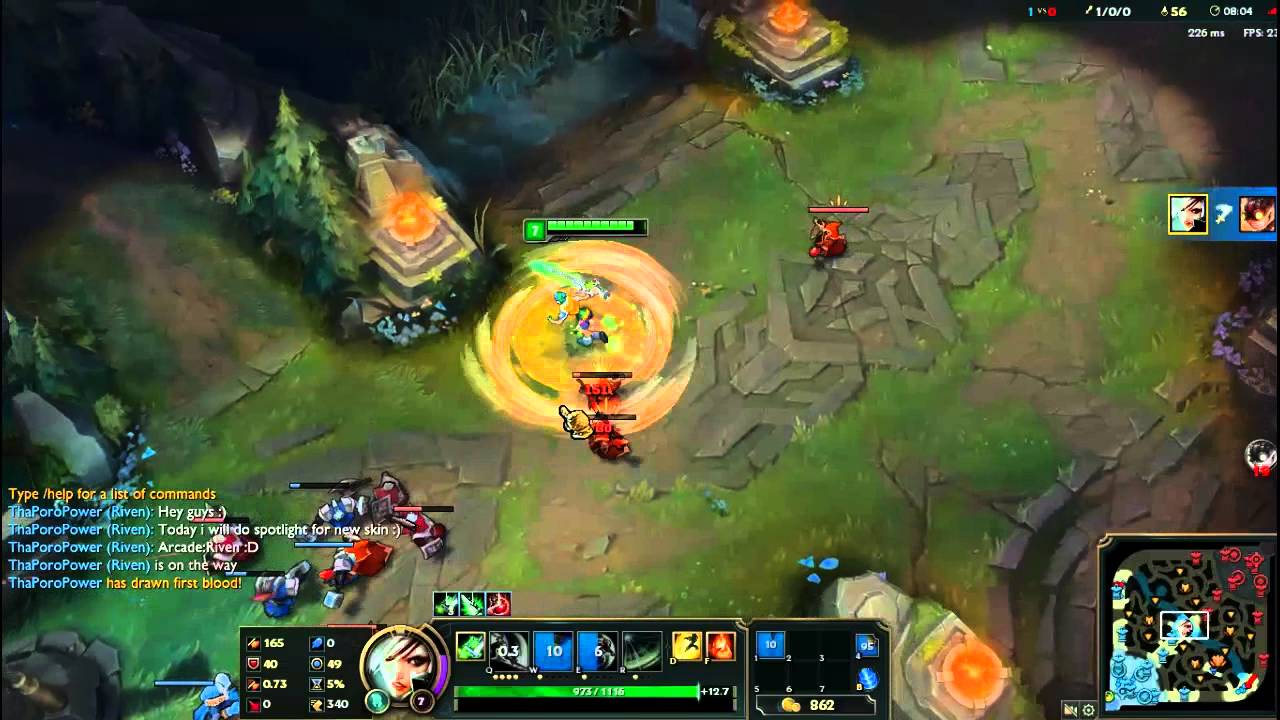 New Skin.Arcade:Riven Skin Spotlight - YouTube