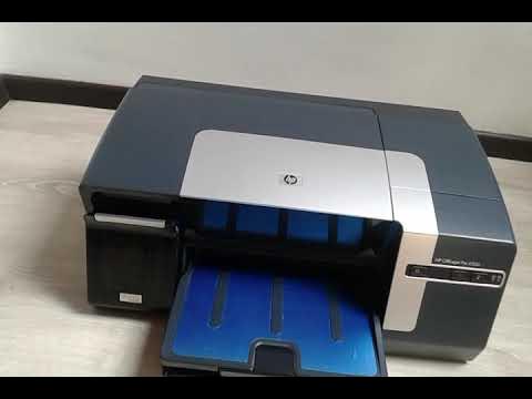 Impresora HP Officejet Pro K550 - YouTube