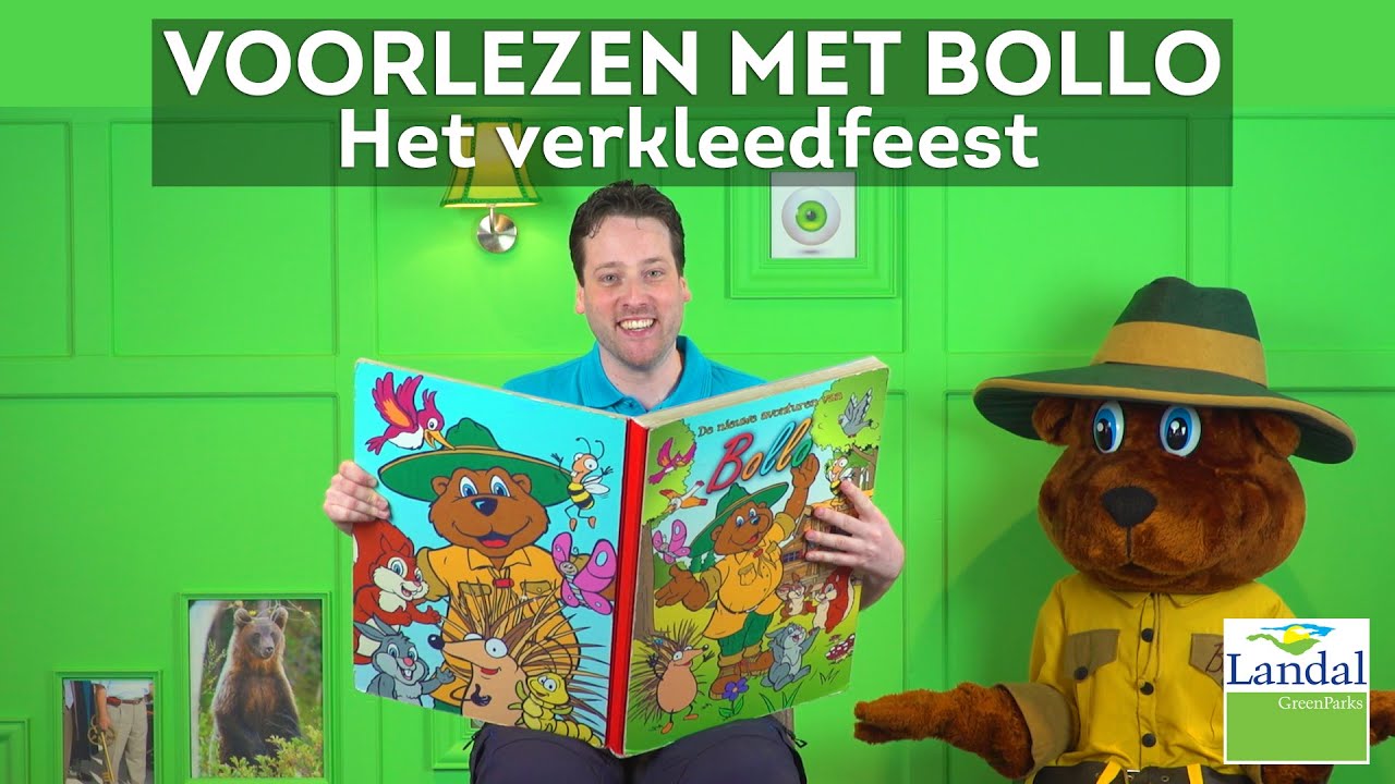 Het Verkleedfeest - Voorlezen met Bollo #5 [Landal TV] - YouTube