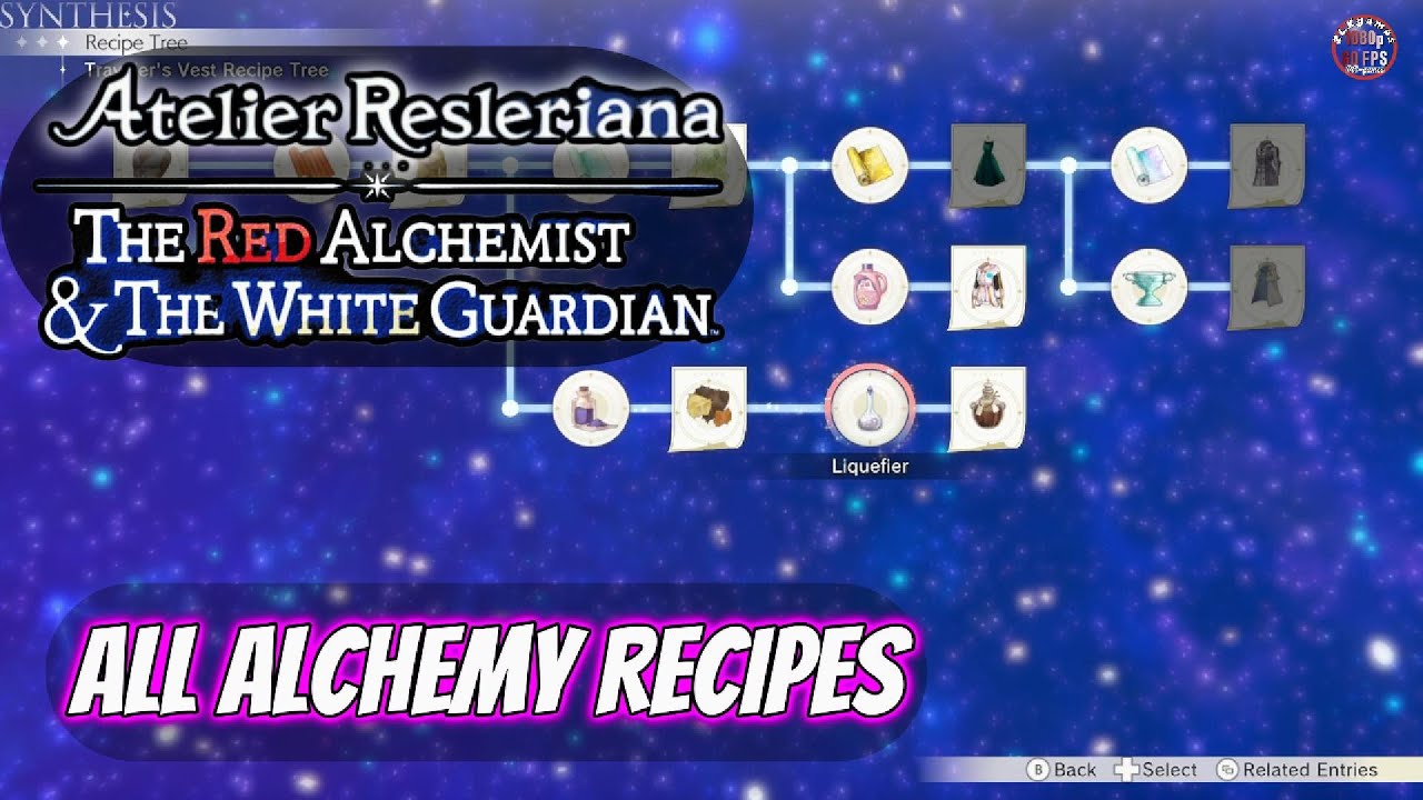 Atelier Resleriana All Alchemy Recipes & Crafting Guide | The Red ...