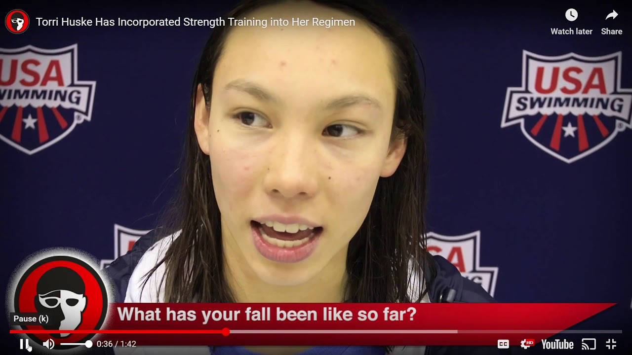 Interview Torri Huske Has Incorporated Strength Training into Her ...