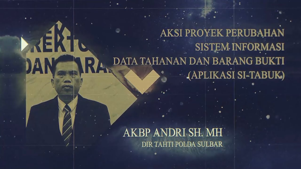 PROYEK PERUBAHAN PKN II AKBP ANDRI SH.,MH. SISTEM INFORMASI TAHANAN DAN ...