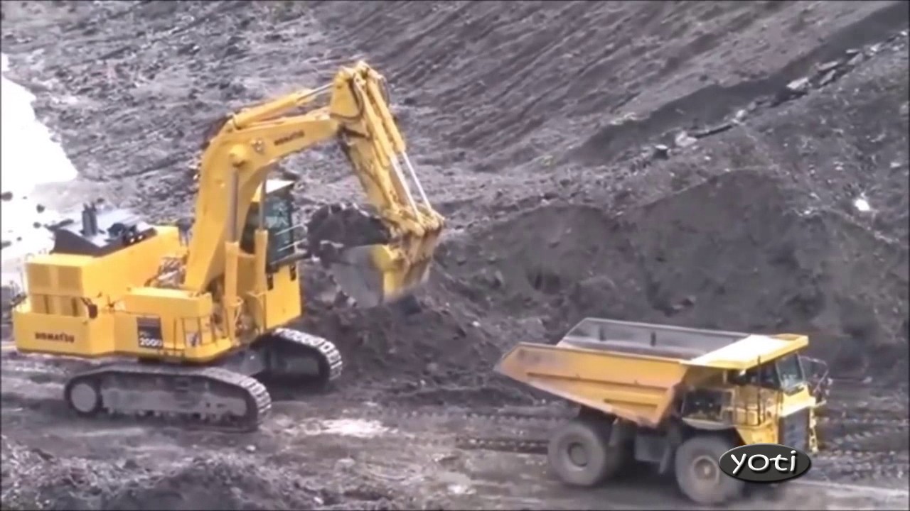 Crazy large excavators (Prt2) - YouTube