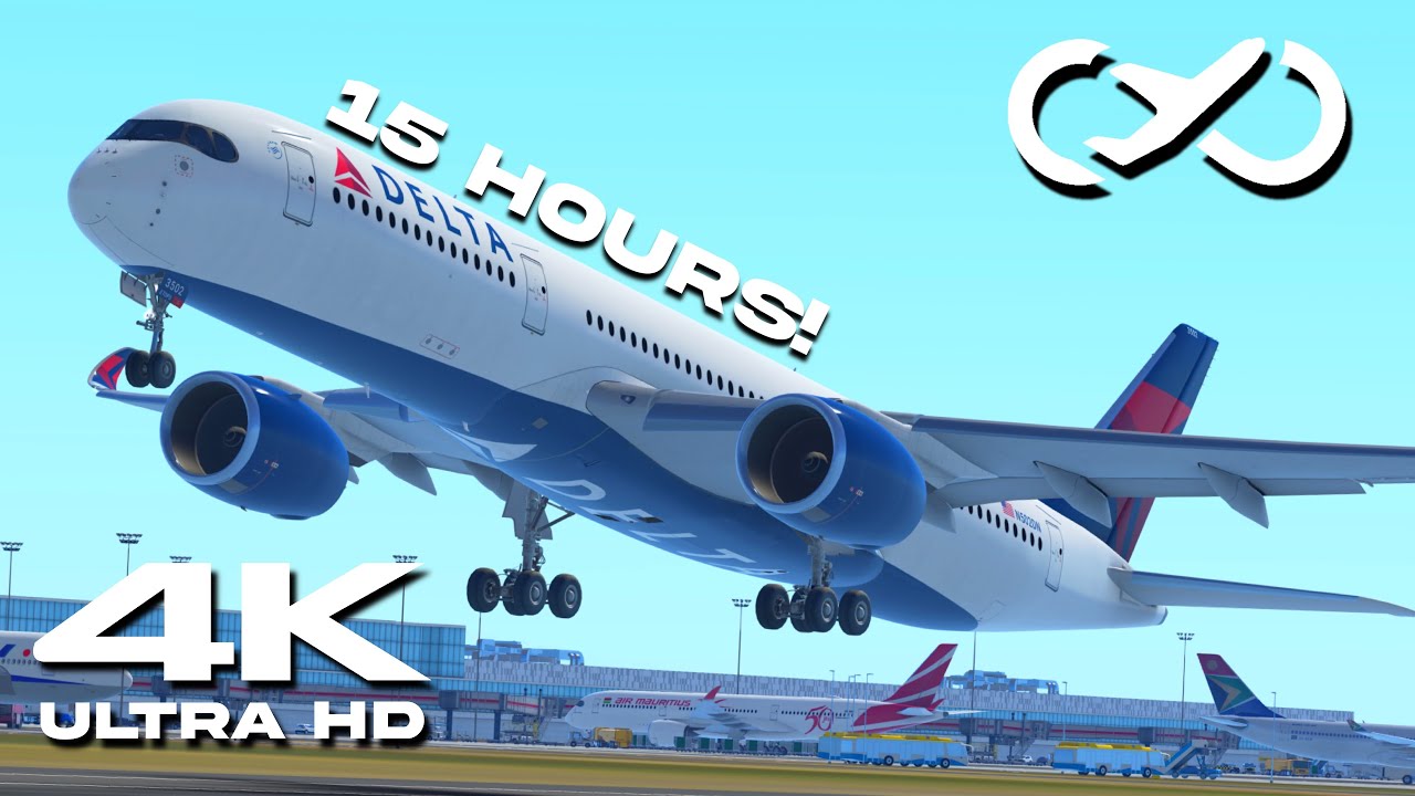 15 HOUR FLIGHT! | Cape Town ️ Atlanta | Infinite Flight Full Flight ...