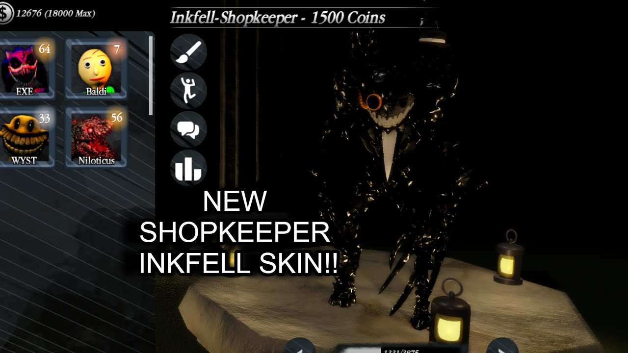 NEW INKFELL SHOPKEEPER SKIN!!!! (Pillar Chase 2) - YouTube