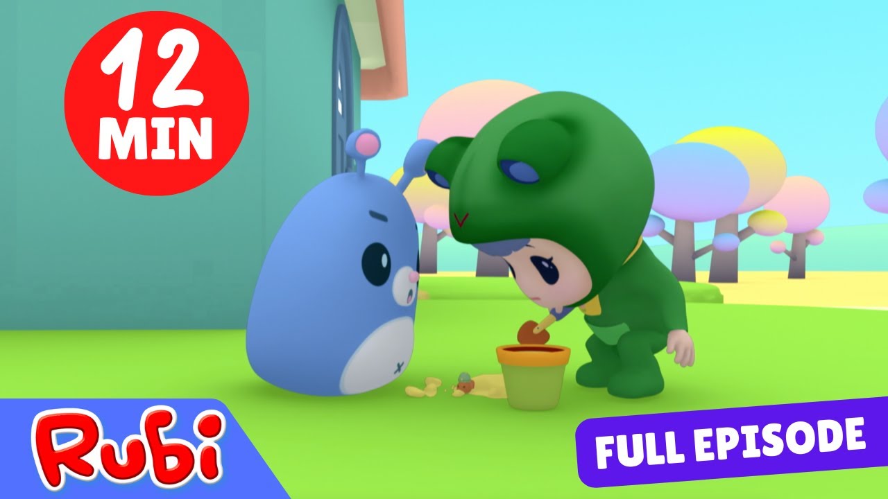 Planting Flowers (Episode 5) | Rubi and Yoyo | Season 1 | Cartoons for ...