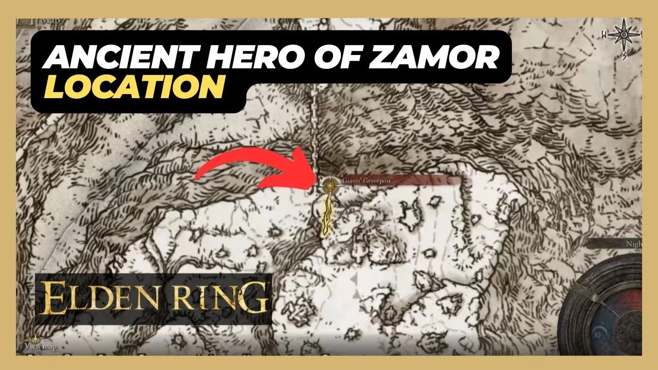 Ancient Hero of Zamor Giant (Mountaintops of the Giants) Boss Location ...