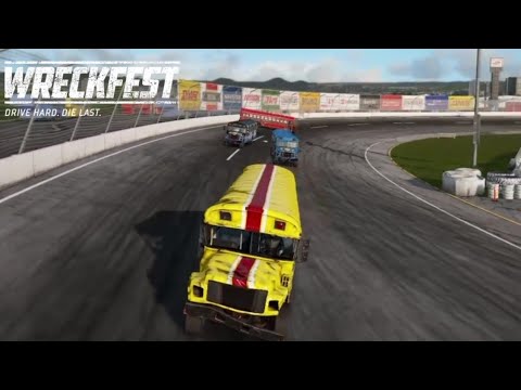 Wreckfest- School Buses - YouTube