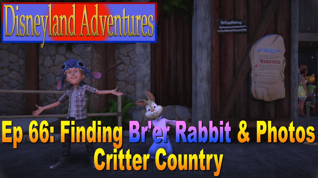FINDING BR'ER RABBIT & PHOTOS- EP 66: Disneyland Adventures |Flyinnn ...