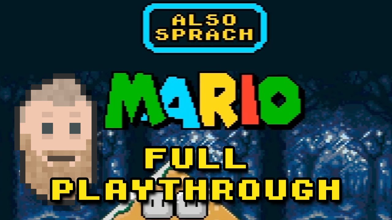 Also Sprach Mario (full game) - YouTube