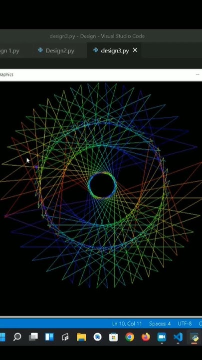 python programming turtle library #shorts #viral #trending #coders #python #pythonprogramming ...