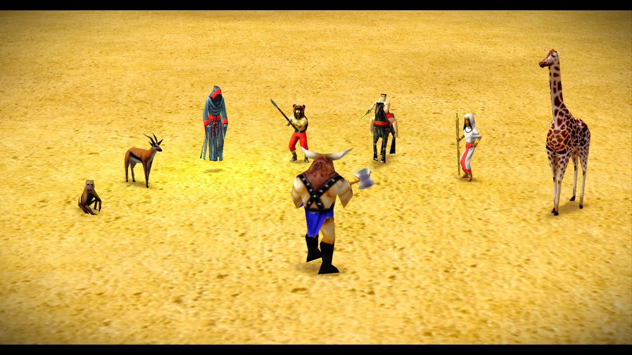 Age of Mythology Army of the weak vs Minotaur - YouTube