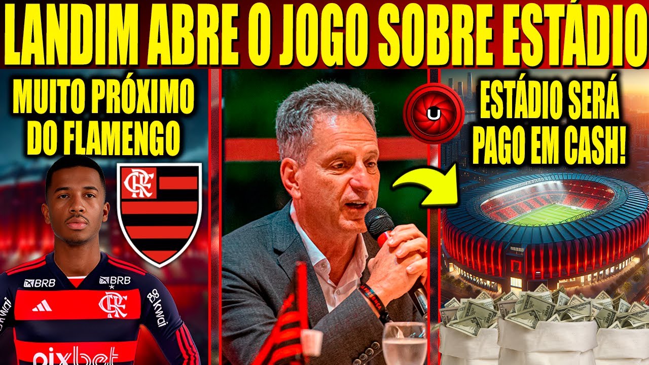 LANDIM ABRE O JOGO SOBRE O ESTÁDIO, SERÁ PAGO EM CASH, MARCO ANTONIO ...
