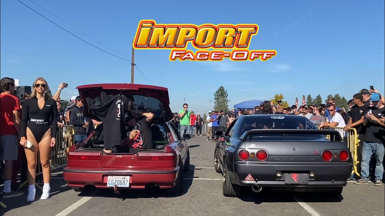 2 Step / Rev Battle IFO Woodburn, OR with Skyline vs Acura vs Honda vs ...