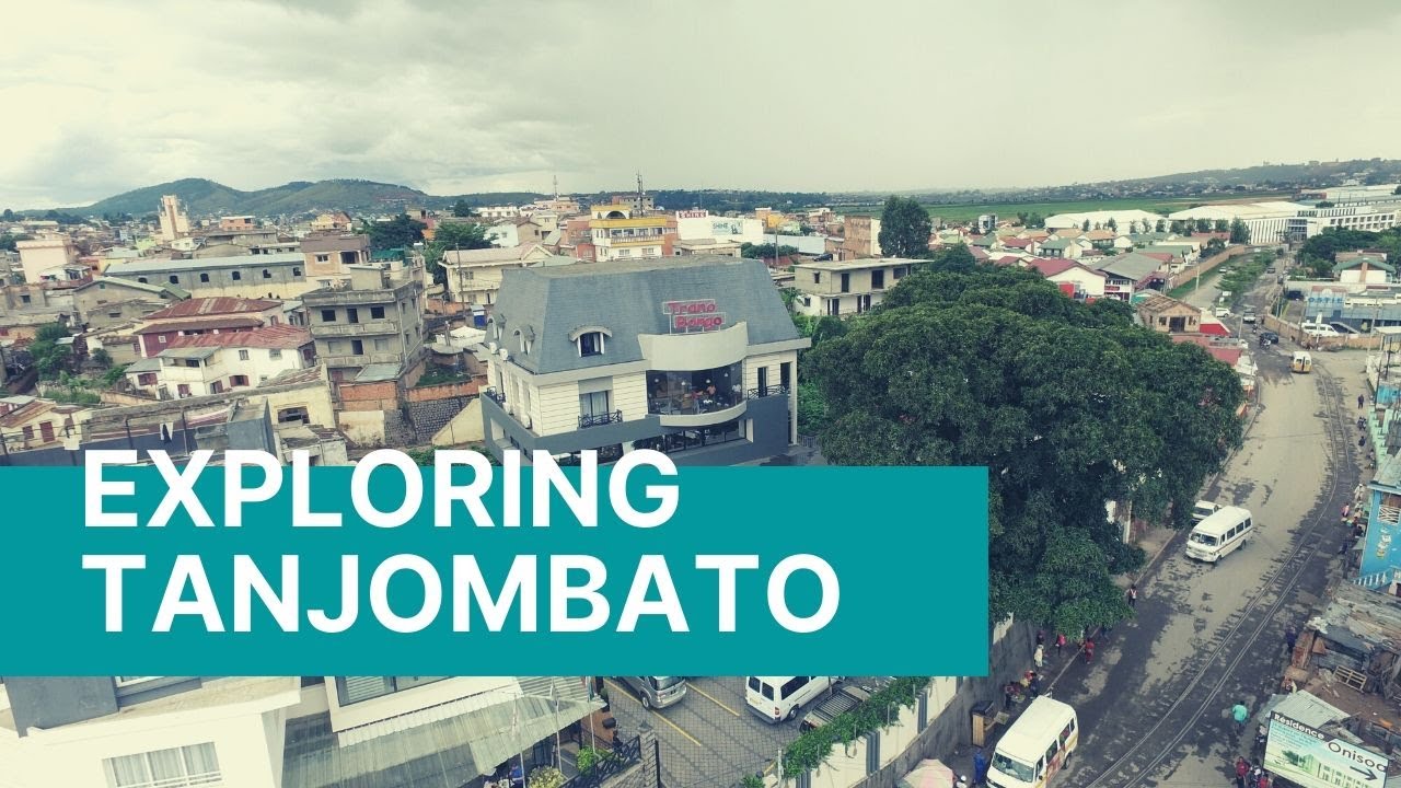Vue Aérien Antananarivo, Tanjombato - YouTube