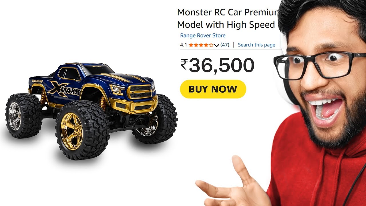 BUYING MOST EXPENSIVE RC TOY GIFT FROM AMAZON - YouTube