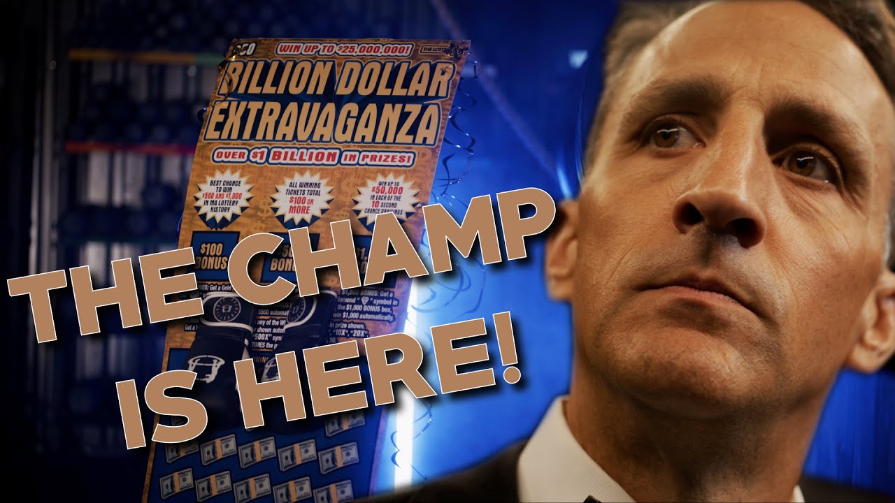 The scratch ticket champ is here! | Mass State Lottery - YouTube