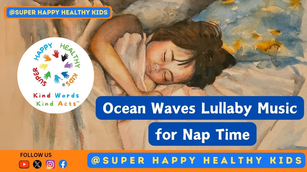 Ocean Waves Lullaby Music for Nap Time - YouTube