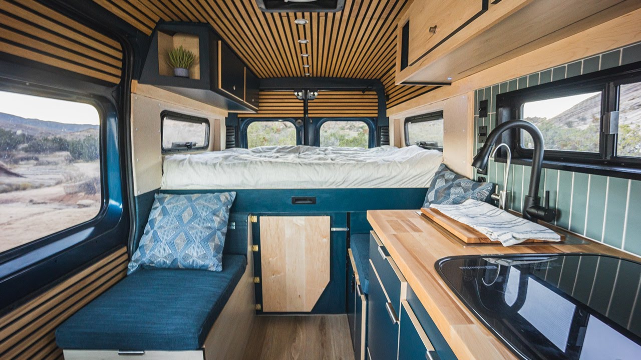 2021 Ram Promaster Custom Van Conversion. - YouTube