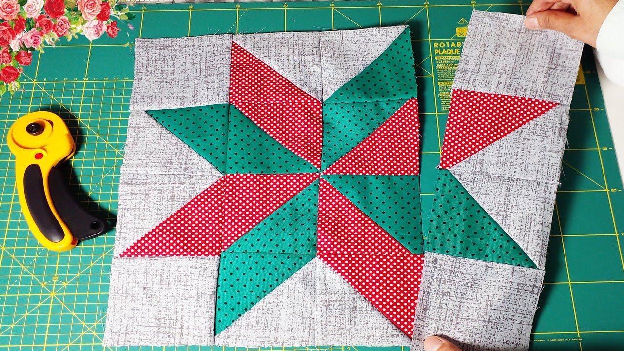 Patchwork with beautiful pattern with easy stitching | Sewing project ...