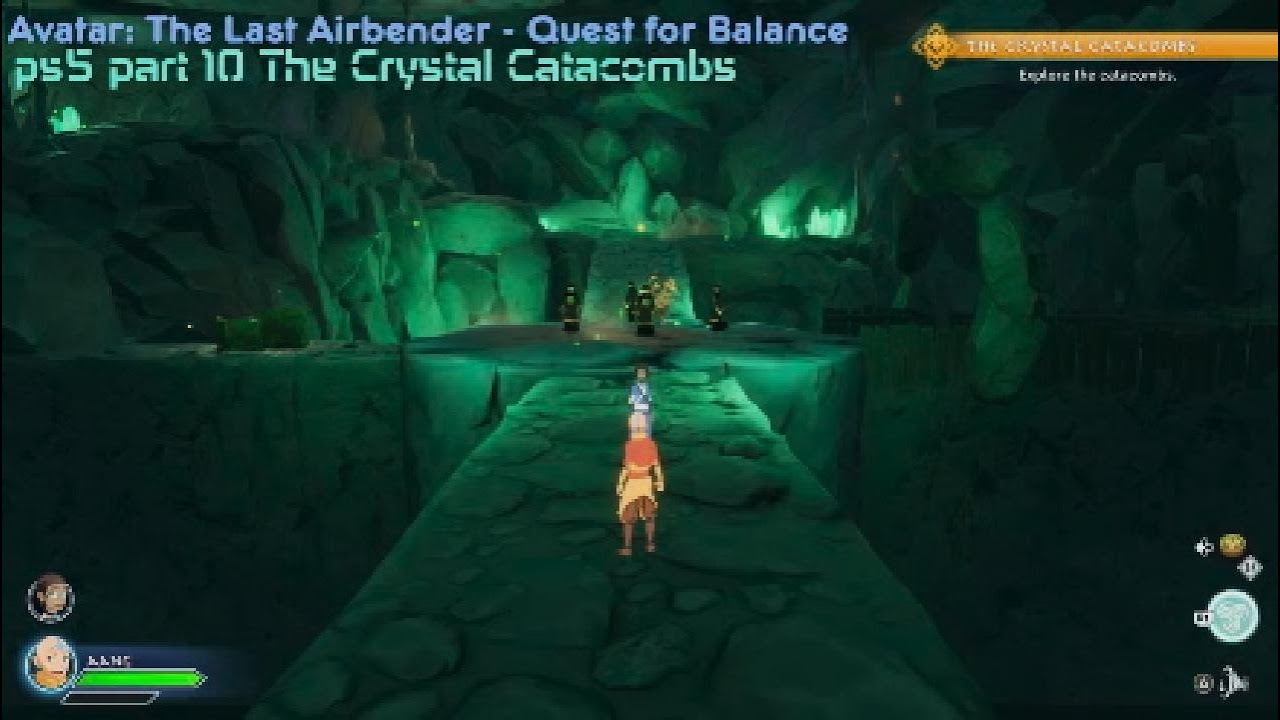 Avatar: The Last Airbender - Quest for Balance ps5 part 10 The Crystal ...