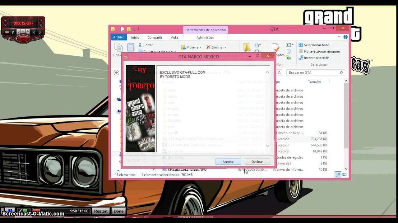 GTA san andreas para pc (portable) - YouTube