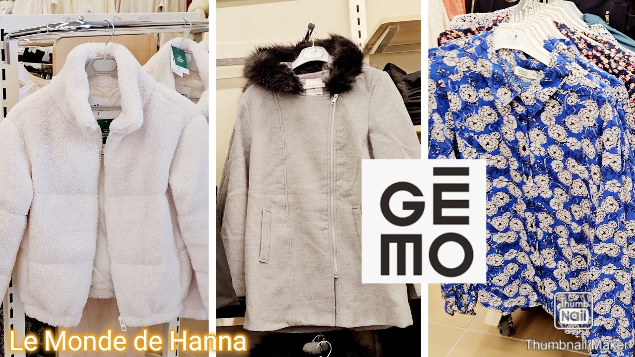 GEMO MODE 15-11 NOUVELLE COLLECTION FEMME 🚺 - YouTube
