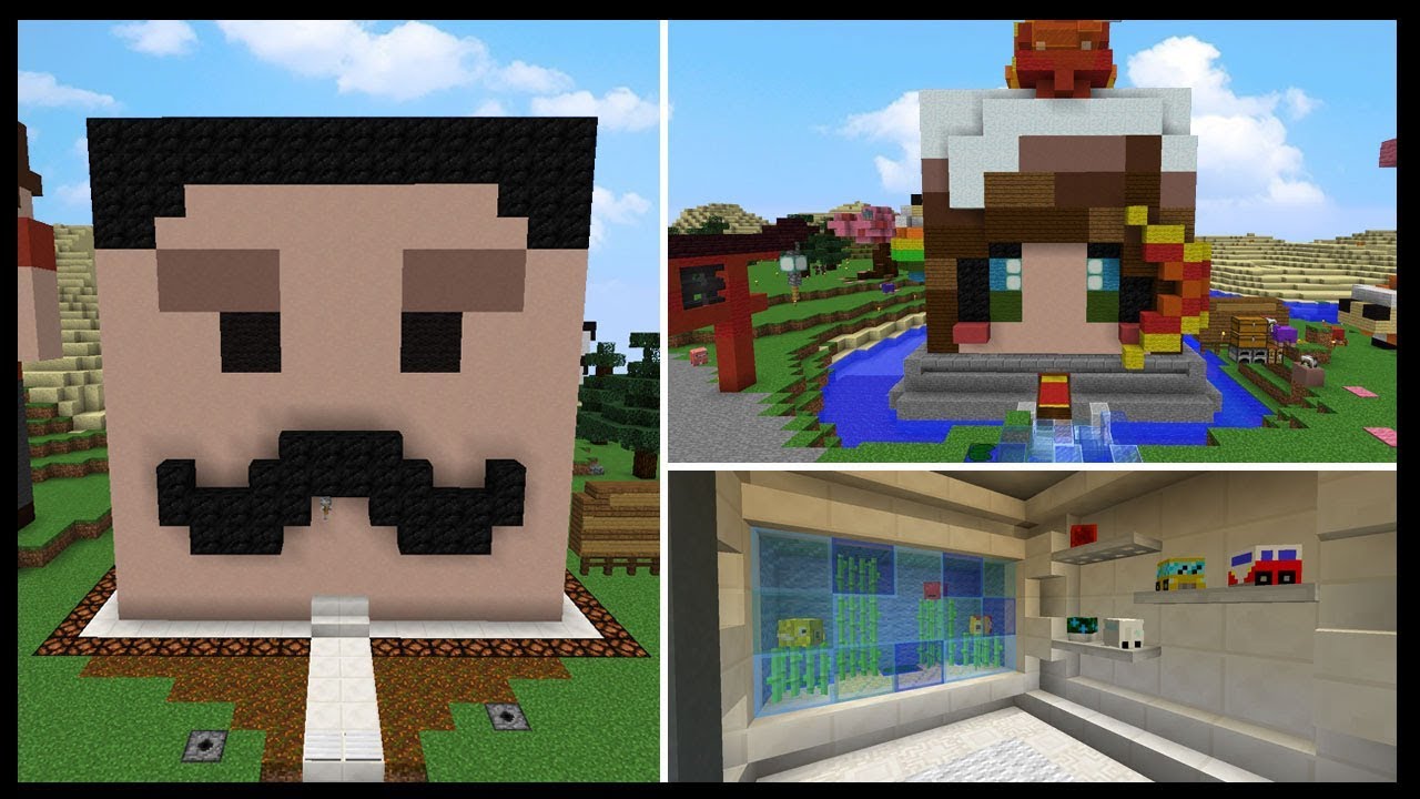 INSIDE YOUTUBERS MINDS [2] | Minecraft Custom Themed Builds - YouTube