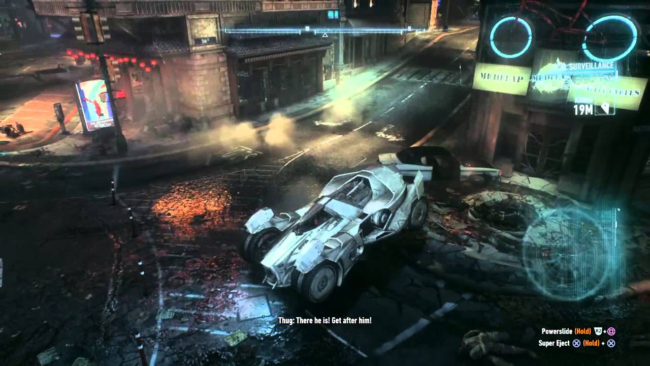 Batman Arkham Knight: Batman Beyond Skin + Prototype Batmobile Gameplay ...