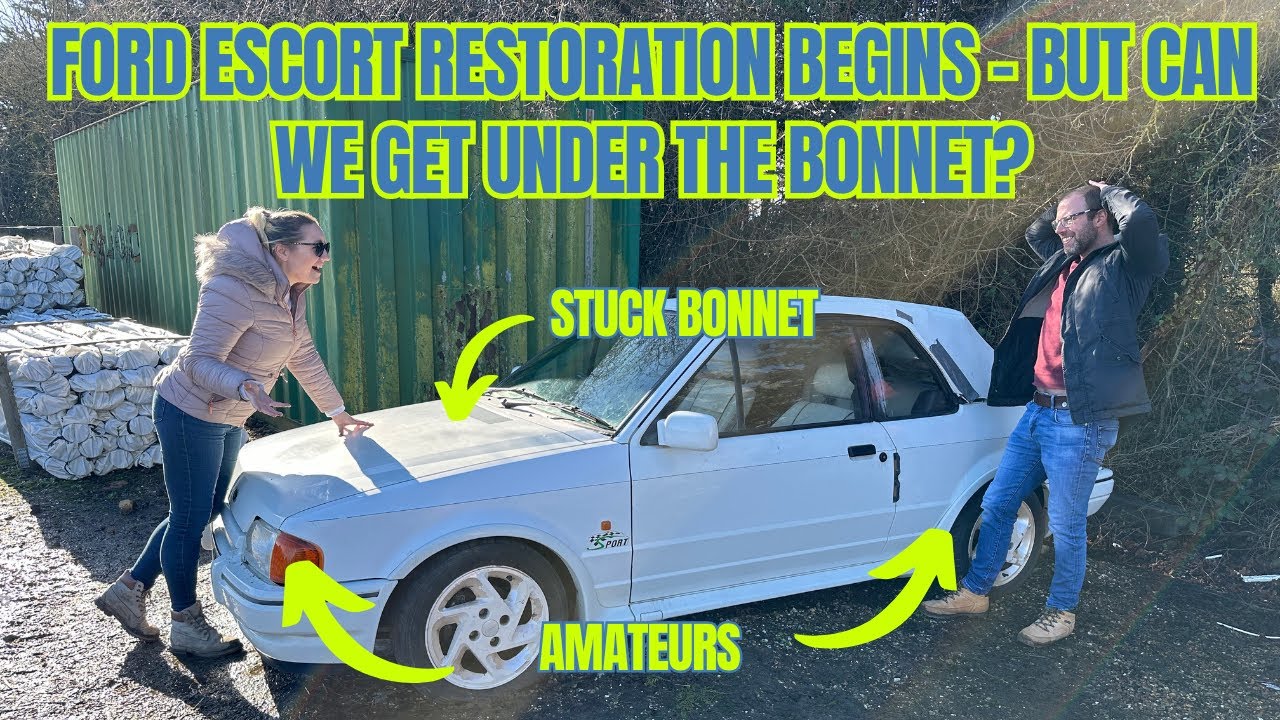 Ford Escort MK4 Cabriolet All White Edition - Restoration Day 1 ...