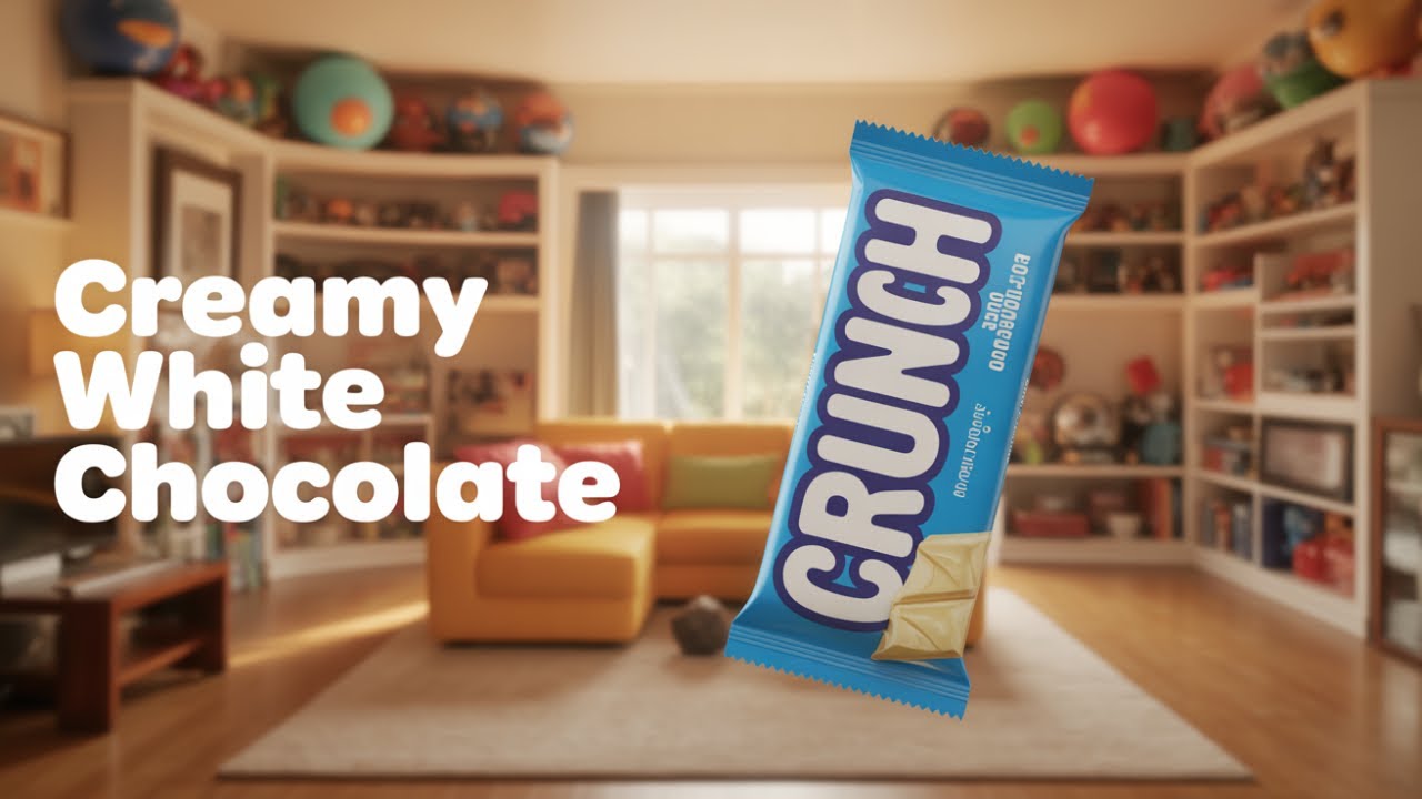 Trying White Crunch Bar for the First Time! - YouTube