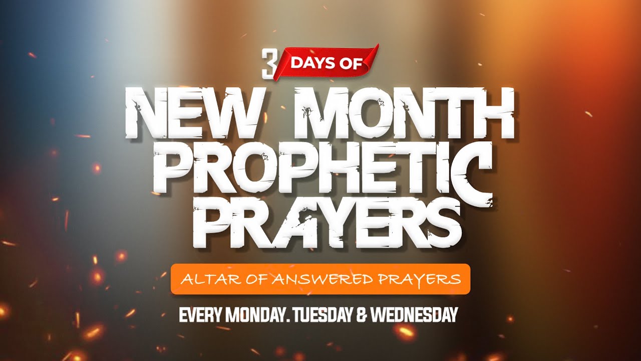 3 DAYS OF NEW MONTH PROPHETIC PRAYERS || DAY 2 || AOAP || 7TH OCTOBER ...