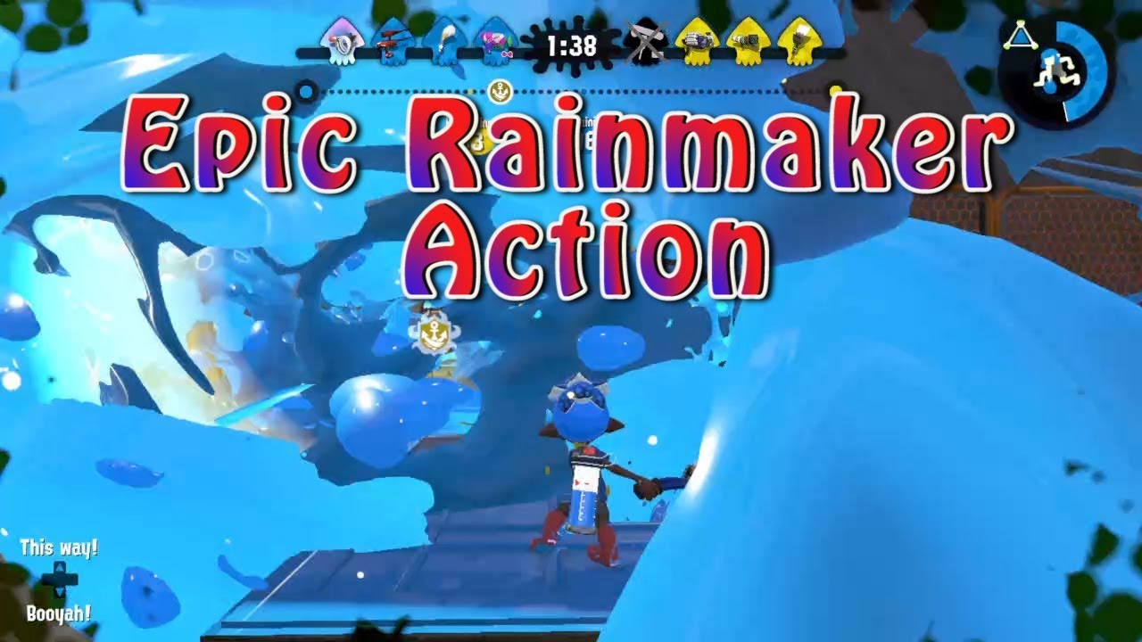 Splatoon 2 Rainmaker Montage - (Epic highlights) - YouTube