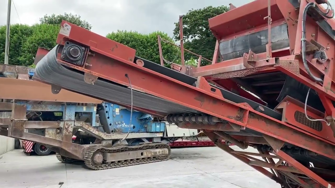 Terex Finlay 683 Supertrak Screen For Sale - YouTube