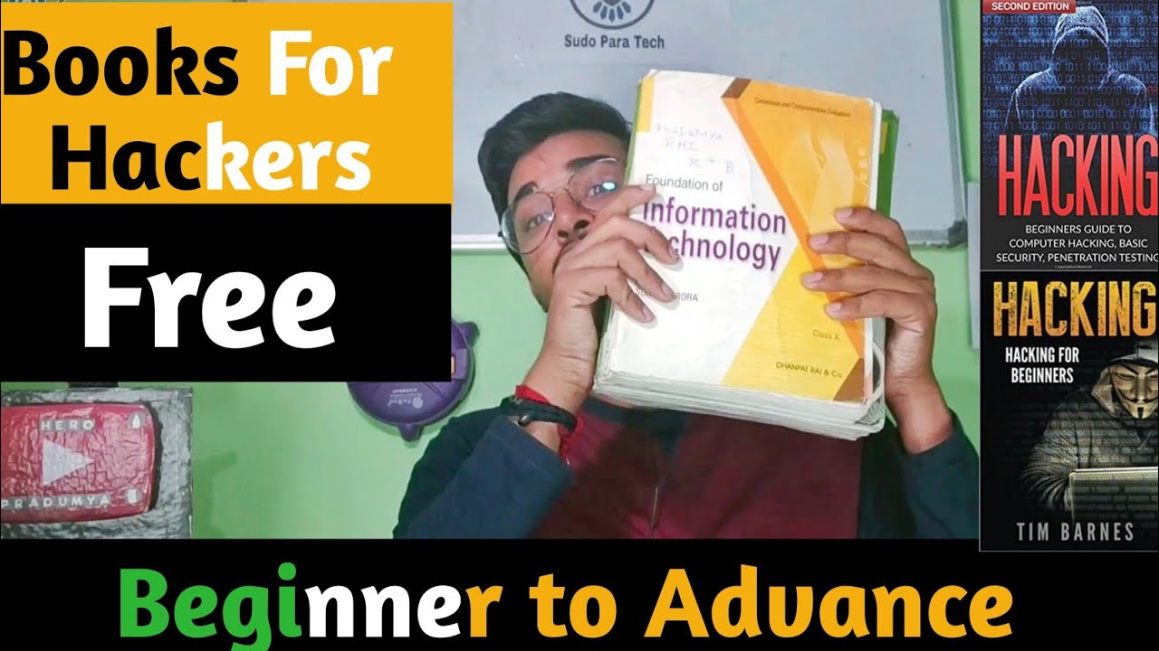 Books For Hackers Beginner To Advance Free Hacking Books Youtube