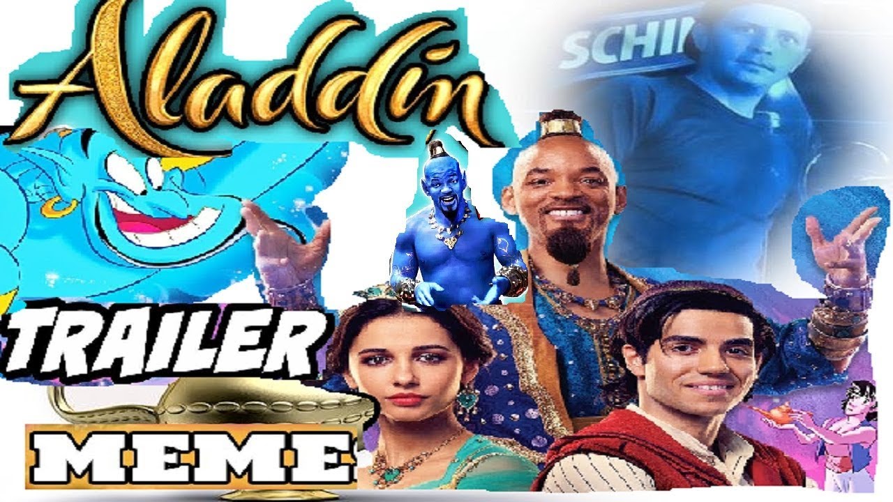 ALADDIN TRAILER MEME - YouTube
