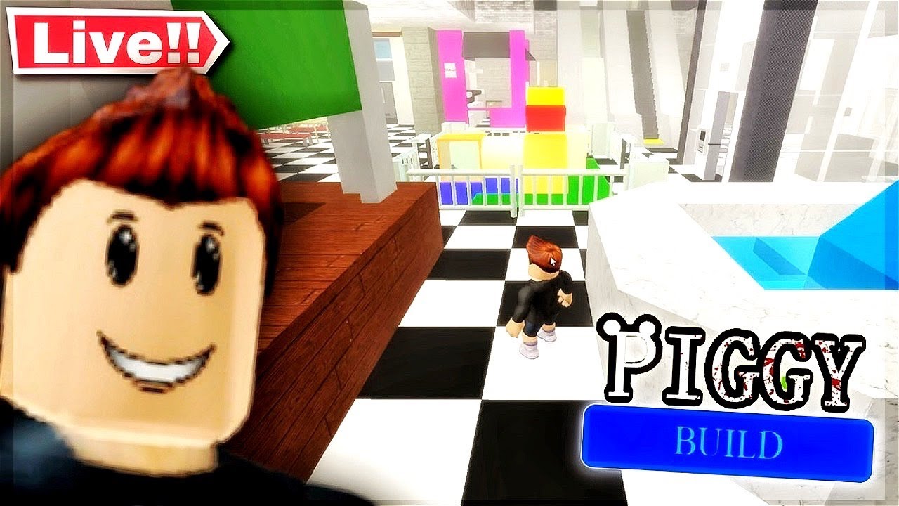 Piggy Build Mode New Ideas for Big Maps LIVE - YouTube