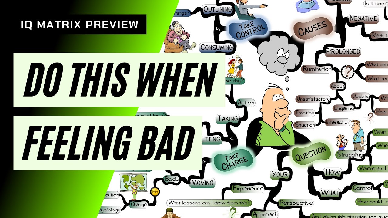 WHEN FEELING BAD - IQ Matrix Preview | Mind Map (#0472) - YouTube