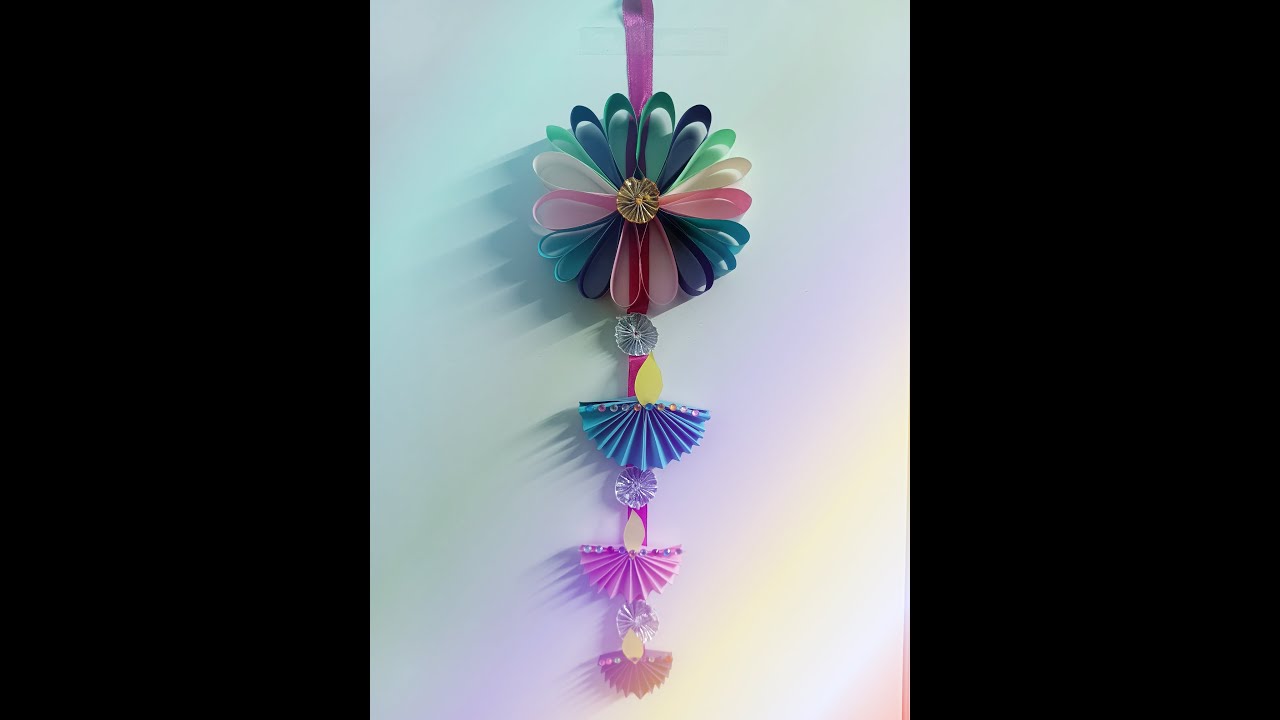 Diya wall hanging # Diwali special # - YouTube