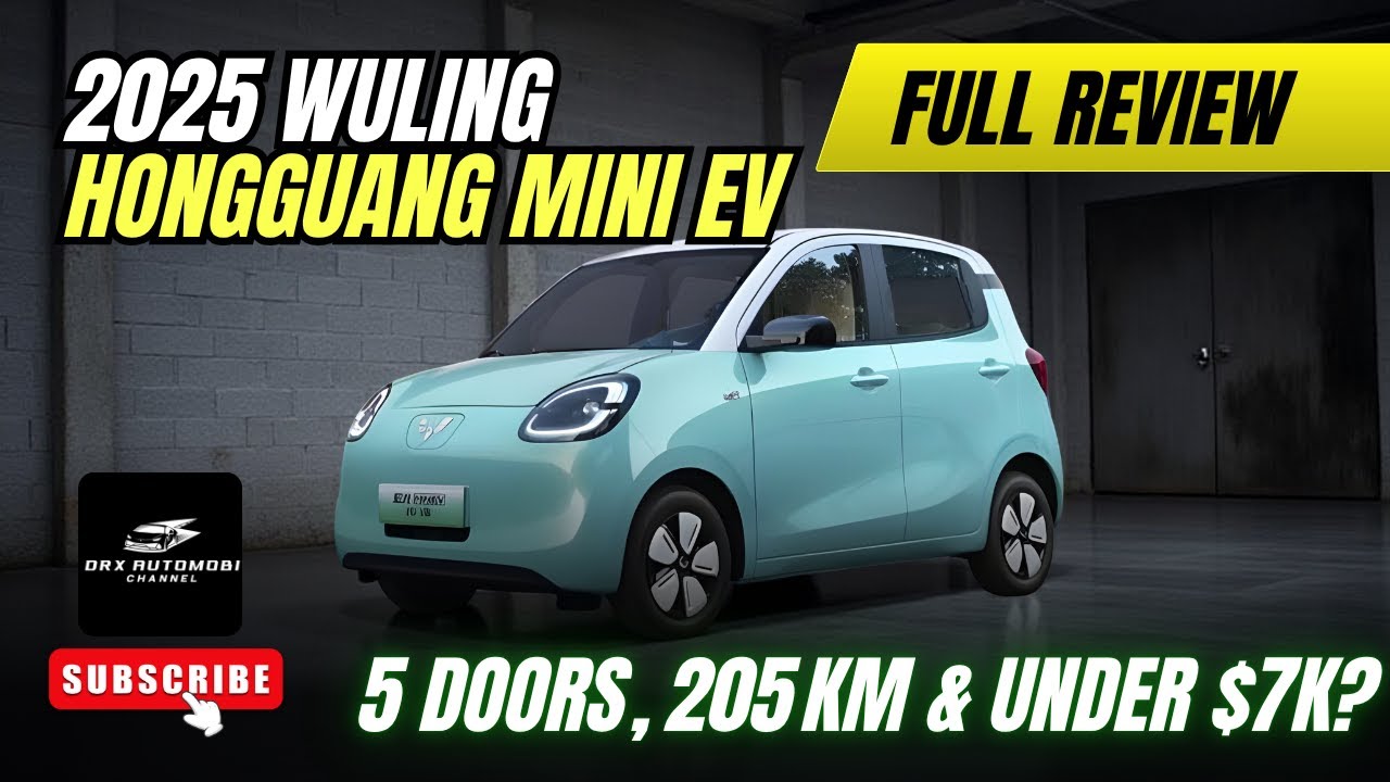 2025 Wuling Mini EV – Now With 5 Doors & 205 km Range! - YouTube