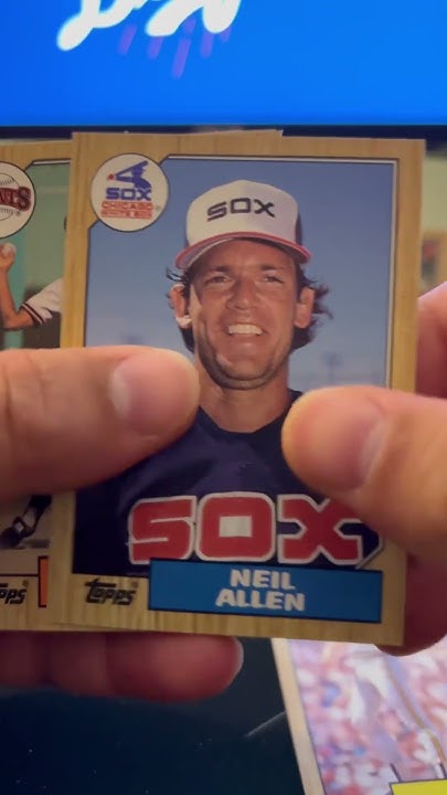 1987 Topps Baseball Wax Pack #shorts - Youtube